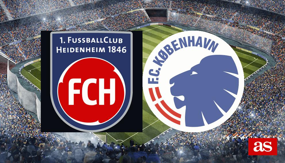 Alineaciones 1. FC Heidenheim 1846 vs Copenhague, Conference League ...