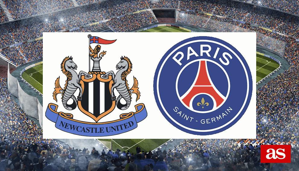 Newcastle 4-1 PSG: results, summary and goals