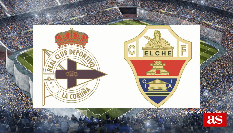 Deportivo 0-4 Elche: resultado, resumen y goles