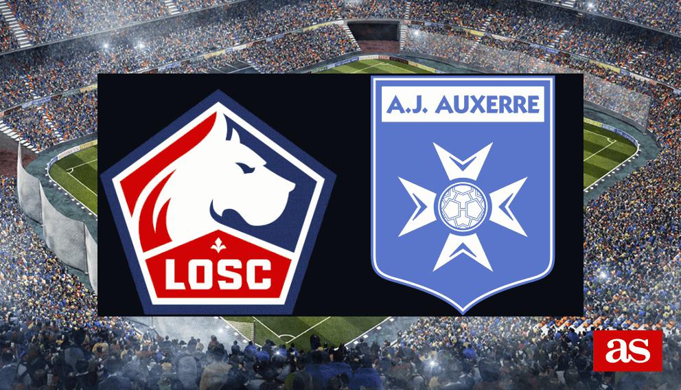 Line up Lille vs Auxerre, Ligue 1 2024/2025