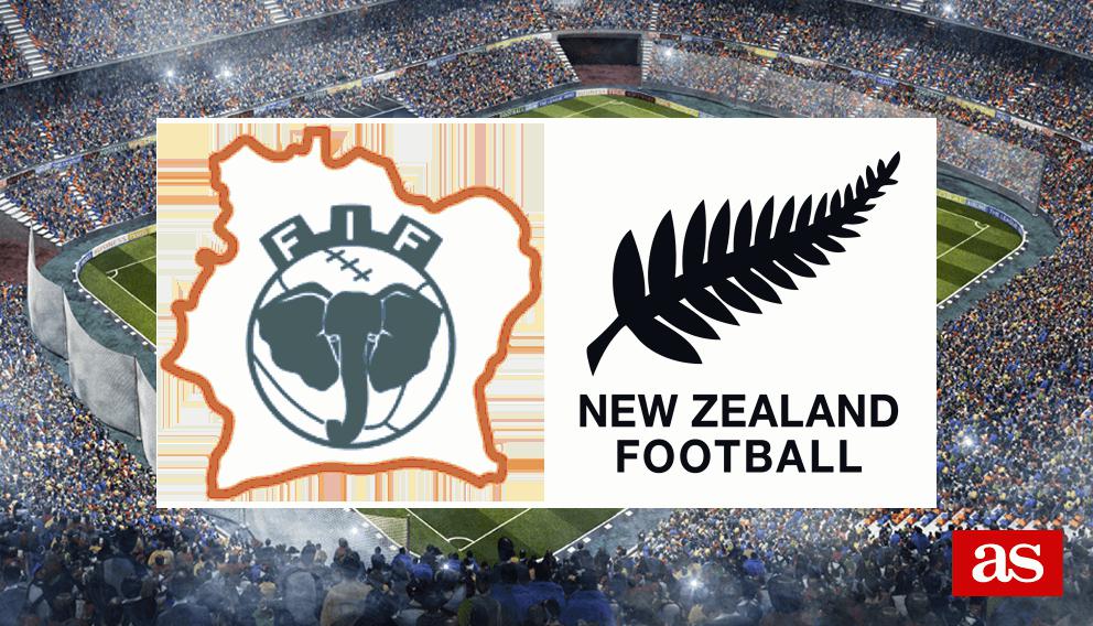 C. Marfil 0-1 Nueva Zelanda: resultado, resumen y goles