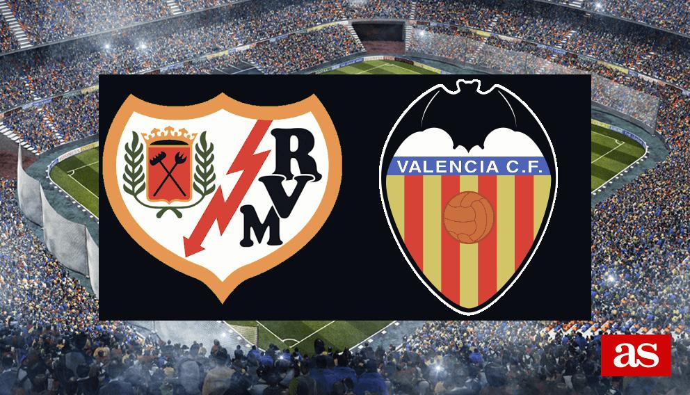 Rayo 1-1 Valencia: results, summary and goals