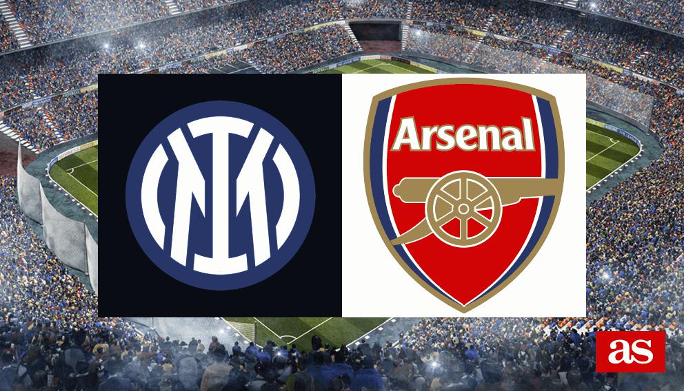 Inter vs Arsenal: estadísticas y datos en directo | Champions League ...