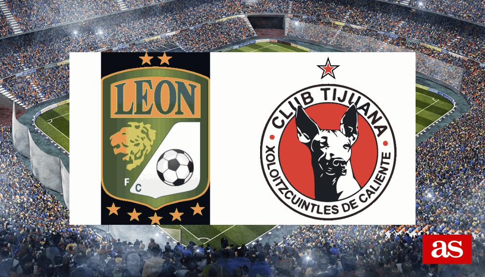 León FC 2-1 Xolos : resultado, resumen y goles