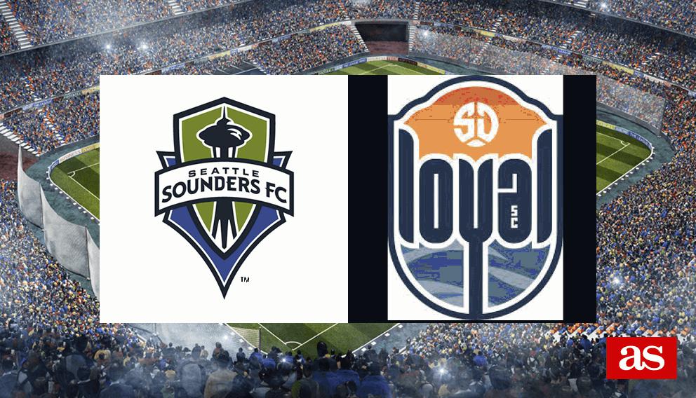 Seattle Sounders 5-4 San Diego Loyal: results, summary and goals