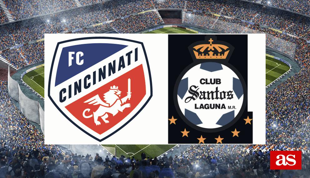 FC Cincinnati vs Santos Laguna: estadísticas y datos en directo ...