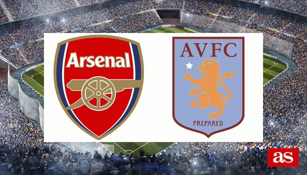 Arsenal 0-2 Aston Villa: results, summary and goals