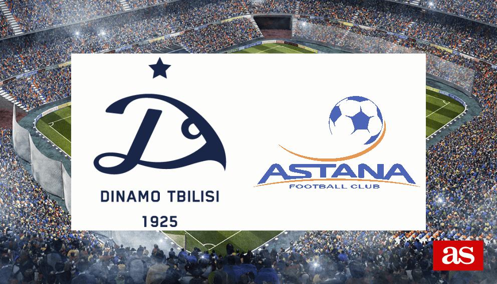 D. Tbilisi 1-2 FC Astana: resultado, resumen y goles