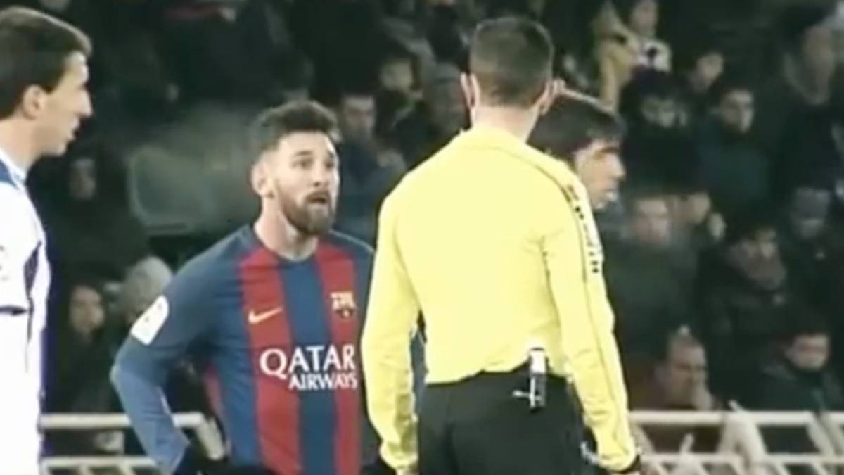 Vídeo: Los 6 enfados más sonados de Leo Messi con los árbitros - AS.com